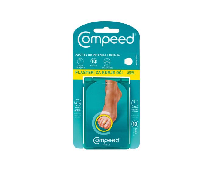Compeed flaster za kurje oko između prstiju, 10 kom